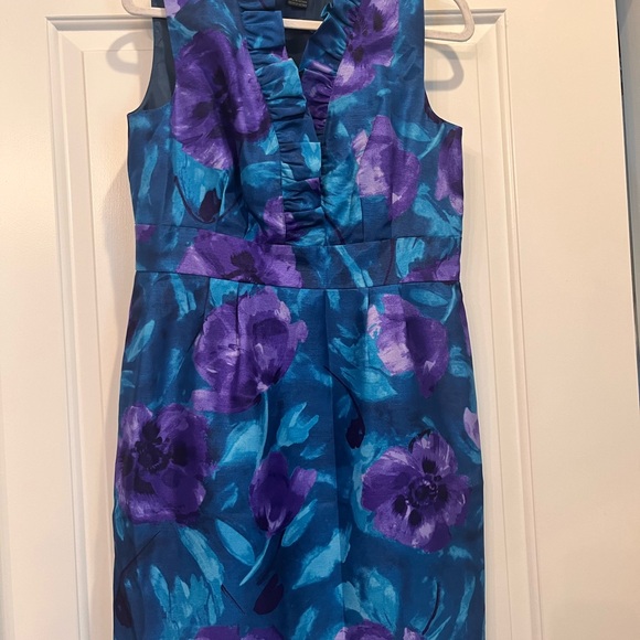 Jessica Howard | Dresses | Jessica Howard Blue And Purple Ruffled ...